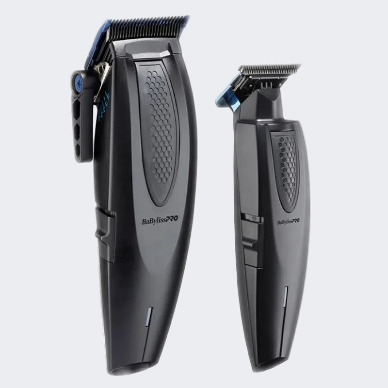 BaBylissPRO LithiumFX+ Matte Black Clipper & Trimmer Combo (FX73DUOCTM ...