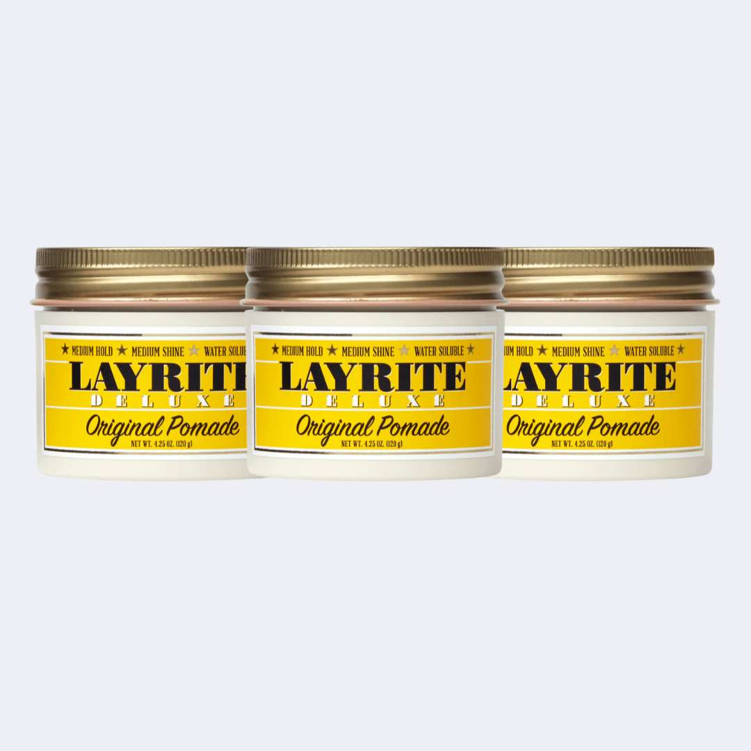 Layrite Deluxe Original Pomade 4.25oz - PACK OF 3 — Certified Clippers